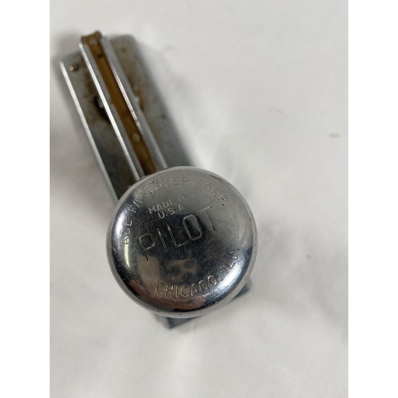 Office | Vintage Pilot Ace Fastener Corp Model 44 Stapler Made In Usa ...